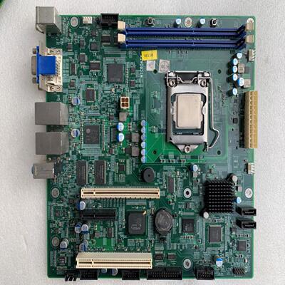 拆机MICROATX 2013Q2 工控机主板M138 CPU 实物图双网口 现货