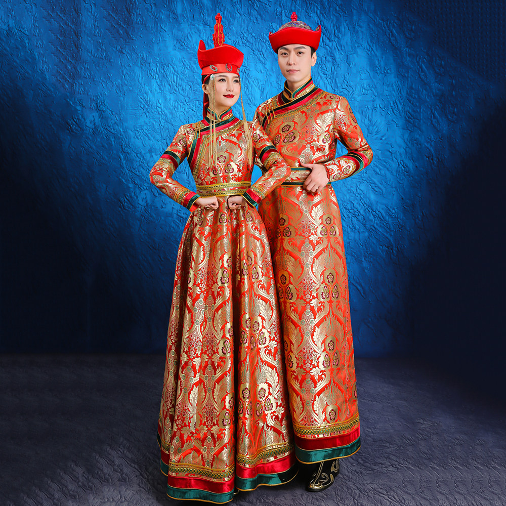 蒙古婚礼服装图片蒙古服装大山谷图库 1453