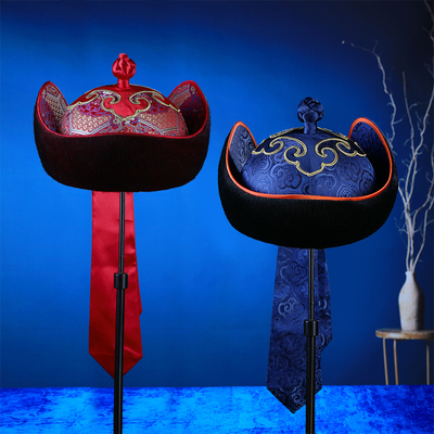 9年老店蒙勒图蒙古男款王爷帽