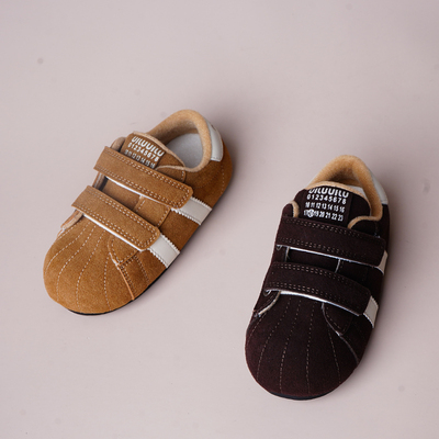 巴托童鞋25冬季新品超轻防滑吸汗宝宝潮鞋透气皮面保暖棉鞋268780