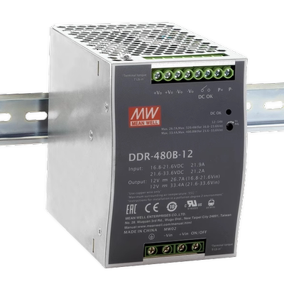 明纬DC-DC480W导轨电源