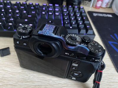 定制适用于富士xpro-2 3x100v x100f 索尼A7C相机热靴盖指柄手柄