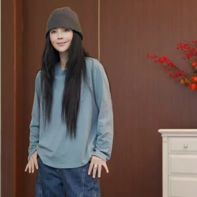 简约休闲长袖T恤衣服宽松上衣女秋季舒适百搭显瘦圆领打底9871