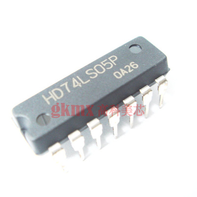 高科美芯 IC集成电路HD74LS05P DIP14 直插逻辑器件 4元/PCS