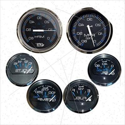 议价Faria Beede Instruments 切萨皮克黑色带不锈钢边框盒装 6