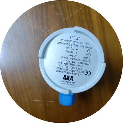 议价ABB阀门定位器18311-382210100 TEIP11 641130实物拍