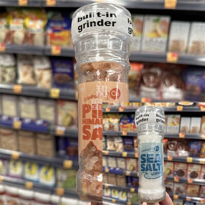 香港代购COMMUNITY CO.即磨喜马拉雅山粉红岩盐/即磨天然海盐110g