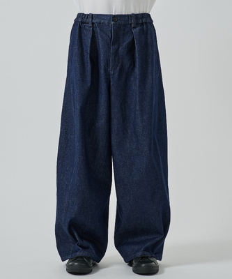 国内现货STUDIOUS25春夏BALLOON WIDE  PANTS气球牛仔裤 拍下不退