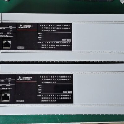 可维修-三菱PLC FX5U-80MT/ES，原装正品，成色9新，固议价