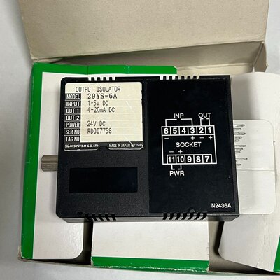 可维修-M-SYSTEM爱模信号变换器，型号29YS-6A，日本原装议价