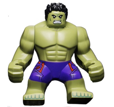 LEGO 乐高 超级英雄 人仔 sh173 电影版绿巨人 浩克 76031 76041