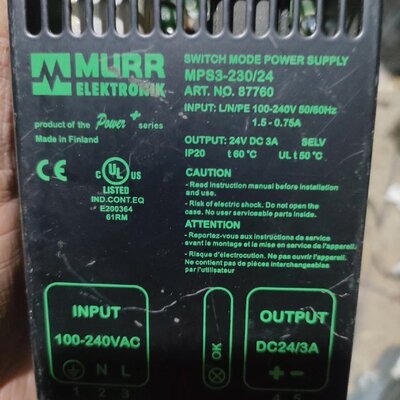 议价MURR电源MPS3-230/24MPS3230/24MPS3-230-24MPS323024
