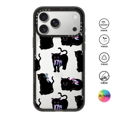 香港代购Casetify MANY CATS-适用苹果手机iPhone17/16/15/14/13/12/Pro/Max手机壳