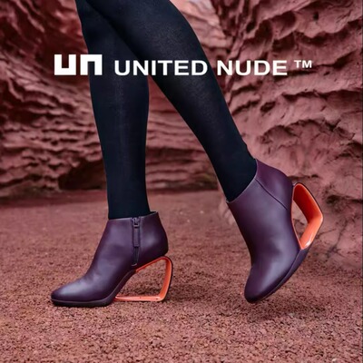 UN经典镂空跟时尚个性女鞋
