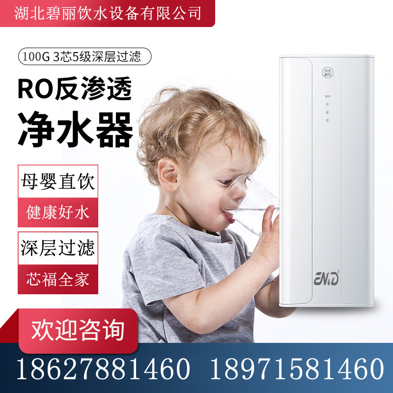 Enid100G纯水机家用商用智能净化器纯水机RO反渗透大流量净水机