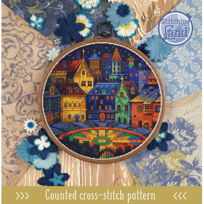 【正版授权】【Land-317 Sleeping Square】十字绣2026新款客厅