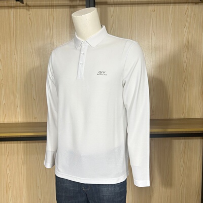 金利来GY男长袖POLO衫简约上衣