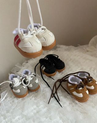 zsiga娃衣德训鞋1/8玩偶衣服格子套装格纹格子衬衫嘎子姐穿搭眼镜