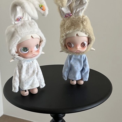 zsiga姜饼人娃衣套装嘎子姐天学院波动长袖可爱1/8头套兔子帽