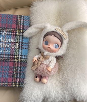 Zsiga娃衣小兔子毛绒套装毛衣裙子嘎子姐芭蕾裙衣服可爱小裙子