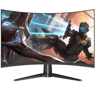 24/27寸高清曲面显示器/27寸2K直面显示器/32寸2K165hz曲面显示器