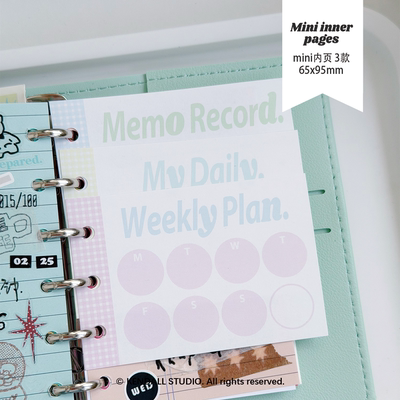 KENDALLSTUDIO活页mini内页