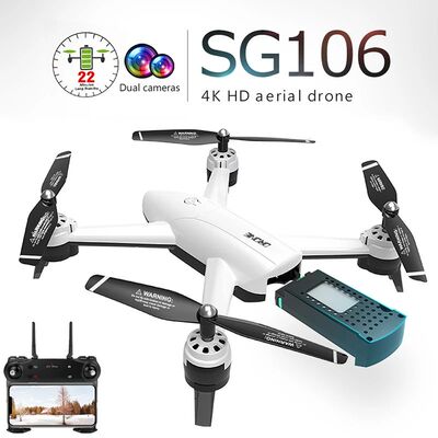 SG106 RC Drone With 4K HD Dual Camera Wifi FPV 22minutes Qua