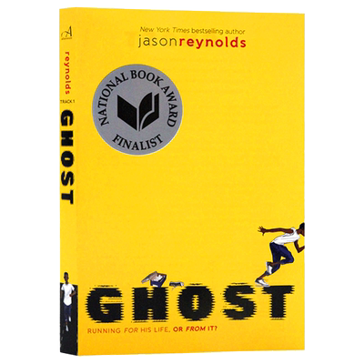 进口原版 Ghost 幽灵 鬼魂 英文原版 儿童文学小说 Jason Reynolds 杰森雷诺兹 Long Way Down长路漫漫作者 全英文版正版进口英