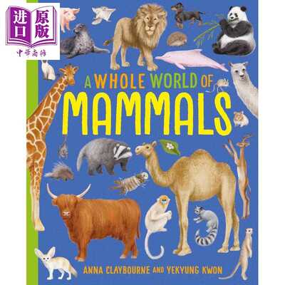 进口原版 *哺乳动物的奇妙世界 A Whole World of... Mammals 英文原版 儿童动物绘本图画书 科普读物 进口童书 7岁   Hachette Ch