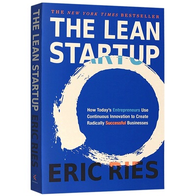 进口原版 The Lean Startup 精益创业 英文原版 新创企业的成长思维 创业管理经典 Eric Ries埃里克&middot;莱斯 进口英语书籍