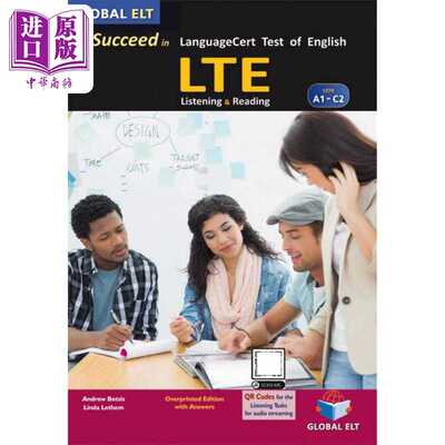 进口原版 *SＵＣceed in LanguageCert LTE-CEFR A1-C2 -CEFR Pre-A1-Practice Tests朗思考试LTE-CEFRA1-C2-CEFRPre-