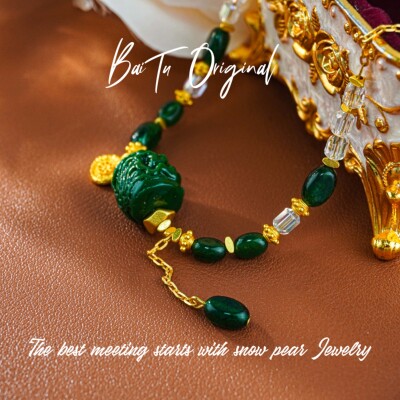 【柏荼】松   轻奢手工 WX0018 项链·中长