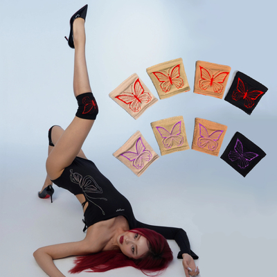 IAMYOYO蝴蝶护膝闪片保护膝盖