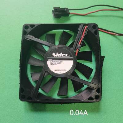 原装晶弘冰箱配件直流散热风机风扇3251347 DJT80RBAS5-S03 12V