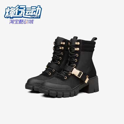 斯凯奇女子时尚高帮马丁靴