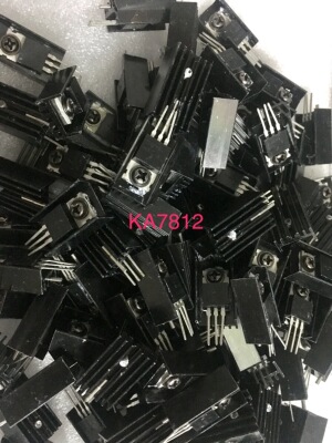 三端稳压管 KA7812  带散热器