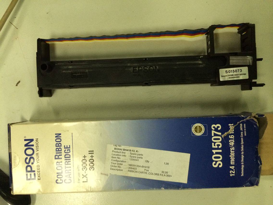 Epson LX-300 LX-300+ LX-300+II S015073 Colour Ribbon_虎窝淘
