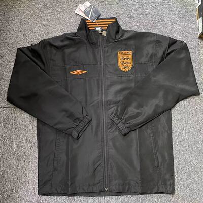 英格兰队经典古着 简约运动风衣 正品茵宝