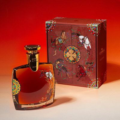 CAMUS卡慕特醇EXTRA马年2026限定骐骥千里法国进口洋酒干邑白兰地