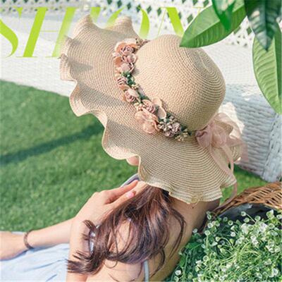 遮阳帽出游休闲女春夏季大檐防晒