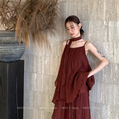 秋季百搭显瘦吊带背心BestU