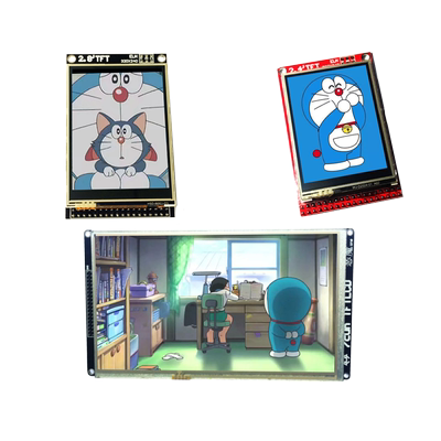 2.4寸 7寸TFT液晶模块触摸彩屏2.8寸 51/STM32手写带触摸ICSD卡座