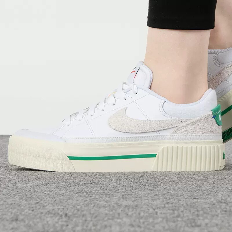 Nike耐克女子COURT LEGACY LIFT运动板鞋FJ5483-100 DM7590-102_虎窝淘