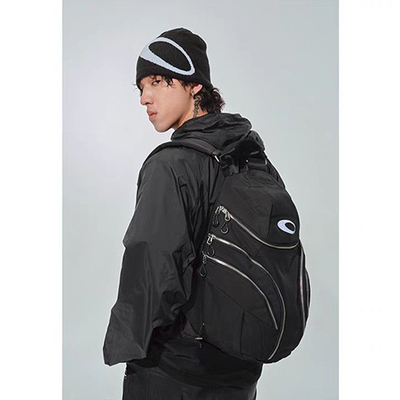 VULCAN双肩15L小容量刺绣LOGO多拉链瑜伽健身背包运动户外旅行包