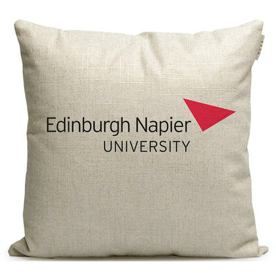 爱丁堡龙比亚大学edinburgh napier university周边定制纪念抱枕