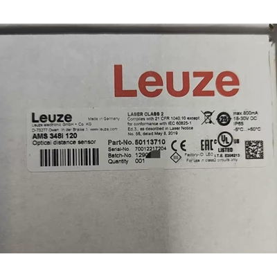 Leuze AMS 348i 120激光测距传感器50113710全新原装  拍前询价
