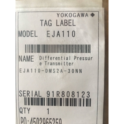 YOKOGAWA EJA110 YOKOGAWA Differential Pressure TRANSMITTER