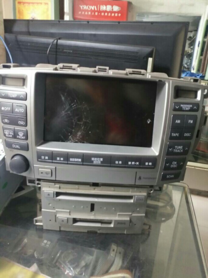 红旗HQ300车载导航一体机中控外屏触摸屏原厂原车屏电容屏触控屏