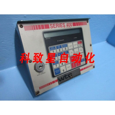 工业配件WTC ROBOTRON 5034031802 400系列WELDBASIC控制显示界面