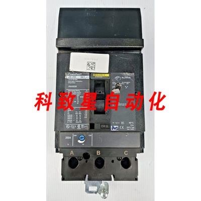 工业配件POWERPACT 250安培 I-LINE断路器3P 600VAC/250VDCJGA36